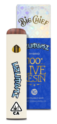 Big Chief Live Resin Disposable 1G - Uzumaki - Big Chief Carts